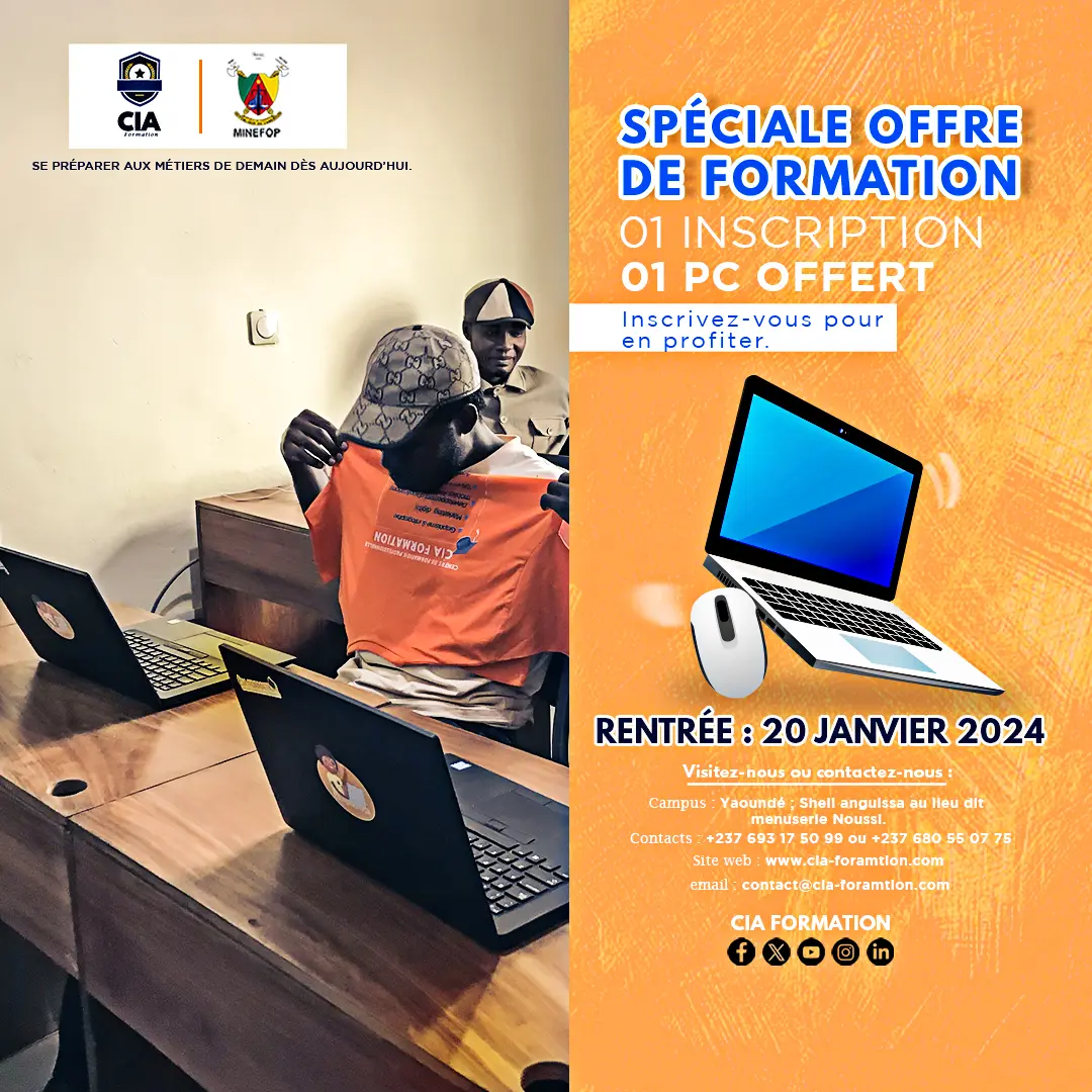 Centre de formation professionnelle agréé, CQP et DQP, Yaoundé ...